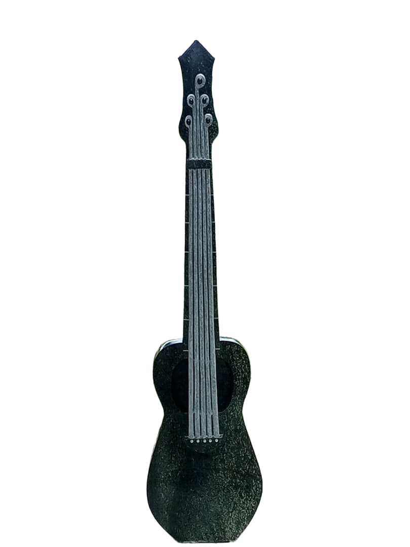 Guitar - A Stone Sculpture made of Bluegrass Stone by Shepherd Phiri ...